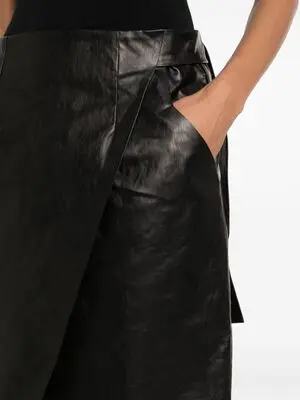 KASSL EDITIONS Strap-detail Wrap Midi Skirt