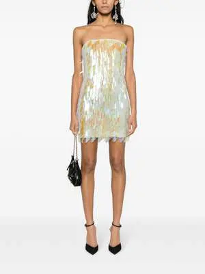 Attico Sequin-embellished Minidress