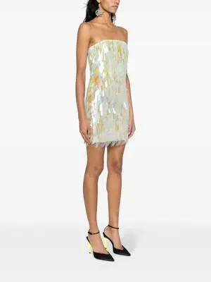 Attico Sequin-embellished Minidress