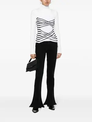 JEAN PAUL GAULTIER Cut-out Knitted Top