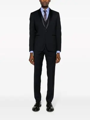 Tagliatore Single-breasted Virgin Wool Blend Suit