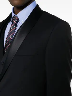 Tagliatore Single-breasted Virgin Wool Blend Suit