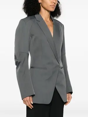 Coperni Herringbone-pattern Biker Blazer