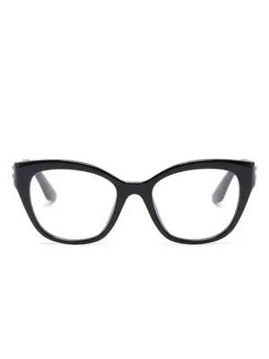 Miu Miu Cat-eye Frame Glasses - Black