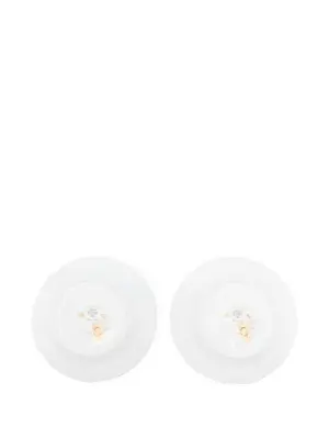GINORI 1735 Rubrum Porcelain Plate - Red