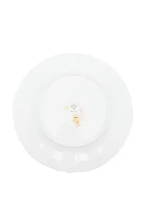 GINORI 1735 Rubrum Porcelain Plate - Red