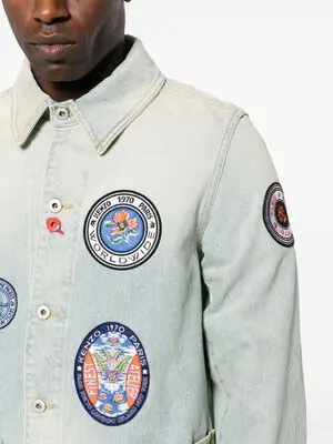 Kenzo Travel Badge Denim Jacket