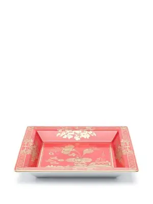 GINORI 1735 Oriente Italiano Rubrum Porcelain Square Plate