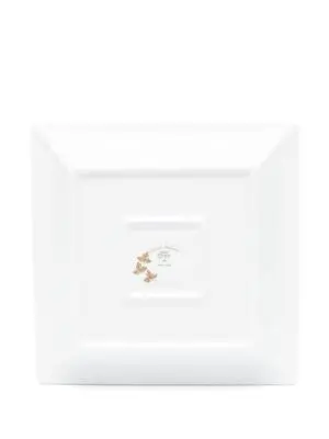 GINORI 1735 Oriente Italiano Rubrum Porcelain Square Plate