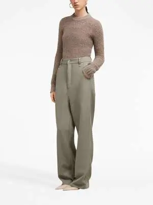 Ami Straight-leg Virgin Wool Trousers