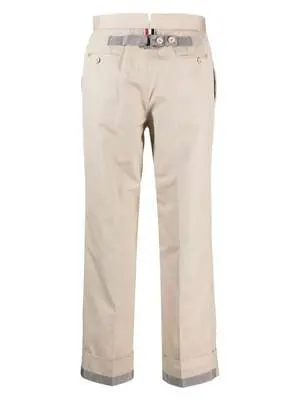Thom Browne Tailored Cropped Trousers