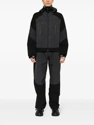 J.L-A.L Armour Padded-panels Ripstop Jacket
