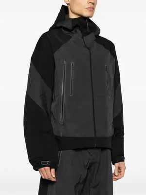 J.L-A.L Armour Padded-panels Ripstop Jacket