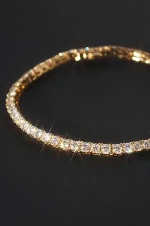 FINE DIAMONDS BY ANTHROPOLOGIE Classic Diamond Tennis Bracelet