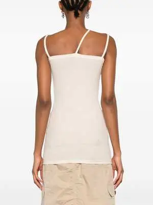 BASERANGE Nida Square-neck Top - Neutrals