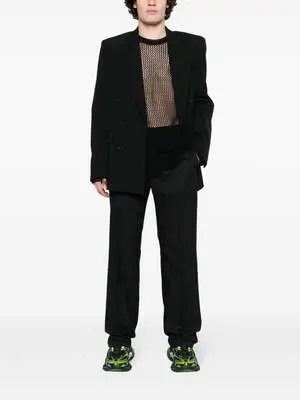 Off-White High-waisted Cropped Trousers