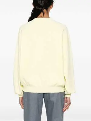 Alexander Wang Logo-embroidered Ribbed Sweater