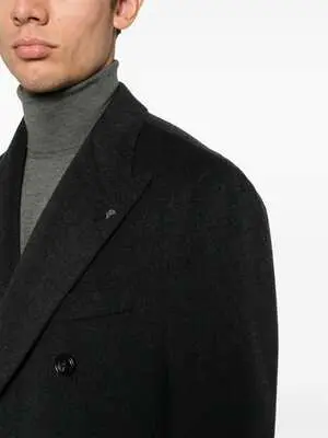Tagliatore Peak-lapels Double-breasted Coat