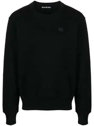 Acne Studios Logo-appliqué Jersey Sweatshirt
