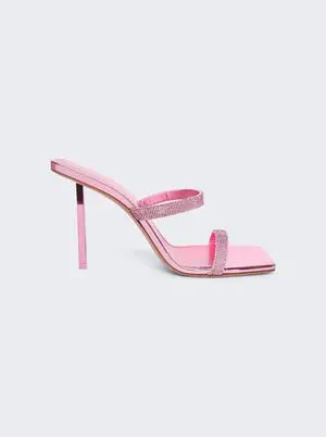 Amina Muaddi Rih Slipper - Pink