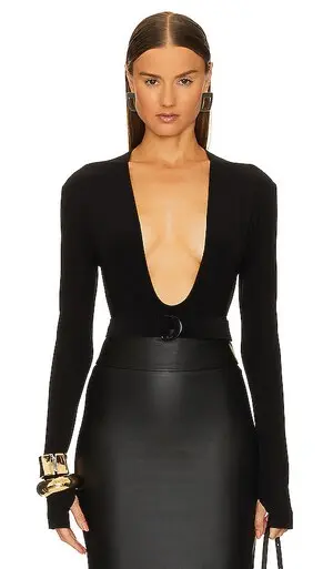 Deep U-Neck Tops for Women