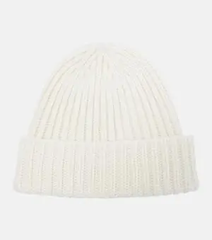 Gucci Wool And Cashmere Beanie - White