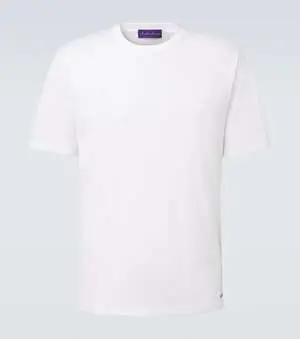 Ralph Lauren Purple Label Cotton Jersey T-shirt White