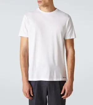 Ralph Lauren Purple Label Cotton Jersey T-shirt - White