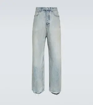 Balenciaga Mid Rise Jeans For Men