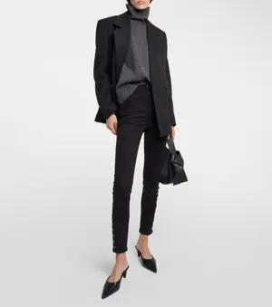 FRAME The Snapped Skinny Jeans