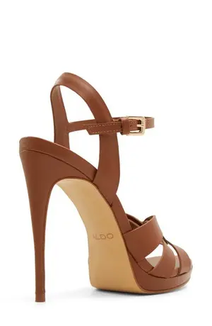 Aldo Afaoni Platform Sandals - Other Brown