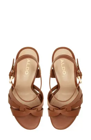 Aldo Afaoni Platform Sandals - Other Brown