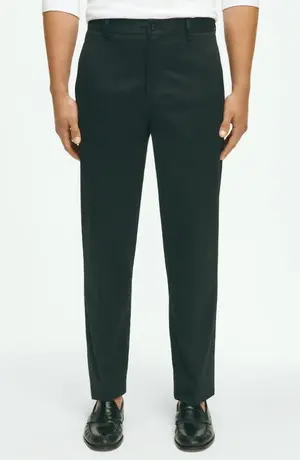 Brooks Brothers Regular Fit Stretch Cotton Advantage Chinos - Black