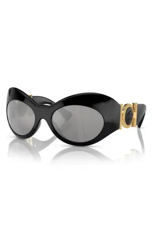 Versace 58mm Irregular Sunglasses