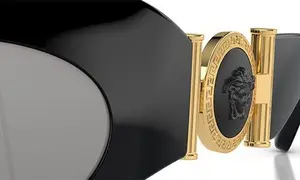 Versace 58mm Irregular Sunglasses