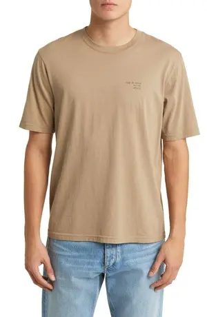 Rag & Bone Logo T-shirt Taupe