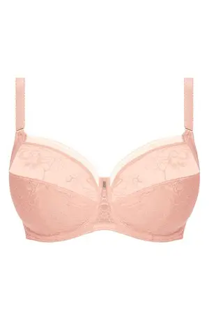 Fantasie Fusion Underwire Lace Side Support Bra - Blush