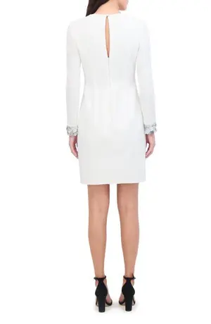 Vince Camuto Long Sleeve Sequin Mini Dress