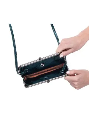 Hobo Lauren Leather Crossbody Bag