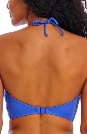 Freya Jewel Cove Underwire Bikini Top - Plain Azure
