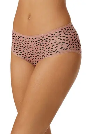 Dkny The Micro Briefs - Animal Stroke Print