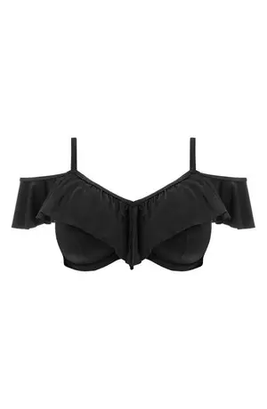Elomi Plain Sailing Ruffle Underwire Bikini Top
