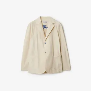 Burberry Wool Blend Tailored Jacket - Soap