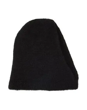 8 BY YOOX Soft Bonnet Hat - Black
