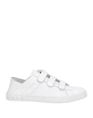 TOD'S Leather Low-top Sneakers - White