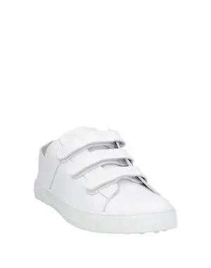 TOD'S Leather Low-top Sneakers - White
