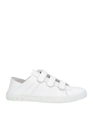 TOD'S Leather Low-top Sneakers - White
