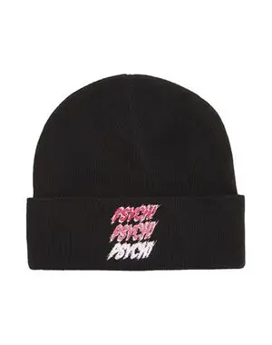 8 BY YOOX Embroidered Recycled Wool Beanie - Black