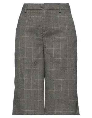 Liu Jo Checked High-waisted Bermuda Shorts