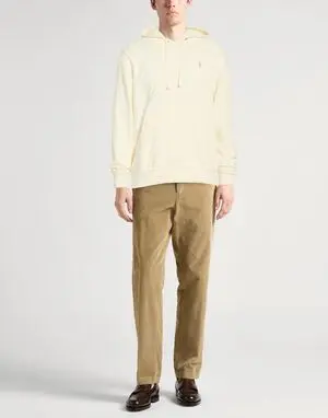 Polo Ralph Lauren Loop-back Terry Cotton Hoodie - White